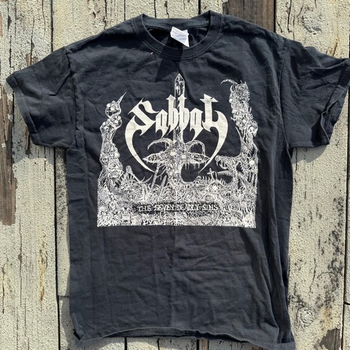 Sabbat "Seven Deadly Sins" TS (Size Small, Used)